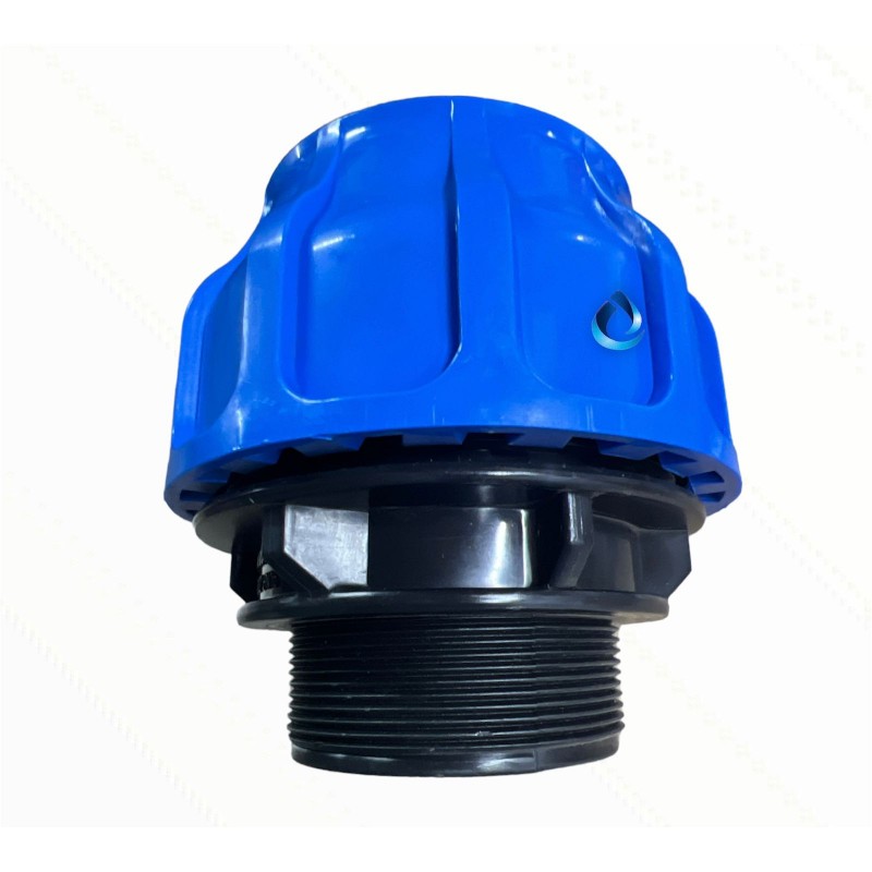 ENLACE MACHO HDPE 32X1" - HSC Sistemas Hidricos SpA