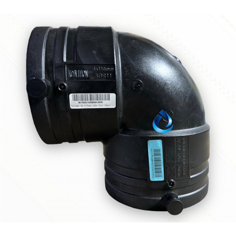 CODO ELECTROFUSIÓN HDPE 90MM - HSC Sistemas Hidricos SpA