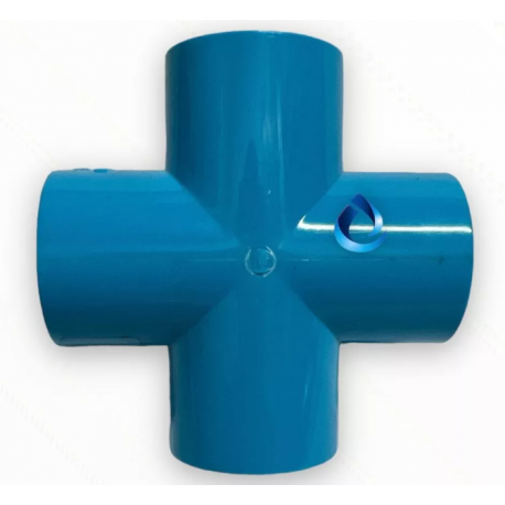 CRUZ PVC 40MM - HIDRAULICO - HSC Sistemas Hidricos SpA