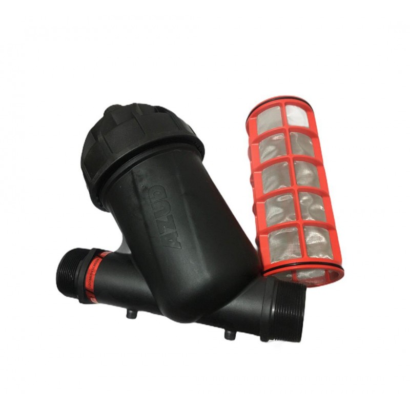 FILTRO MALLA INOX AZUD 2" - HSC Sistemas Hidricos SpA