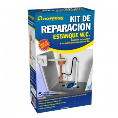 KIT DE REPARACION ESTANQUE WC COMPLETO HOFFENS - HSC Sistemas Hidricos SpA