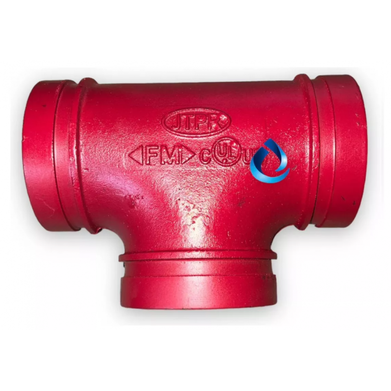 Tee Ranurada 4 Pulgadas Ul/fm Red Contra Incendios - HSC Sistemas ...