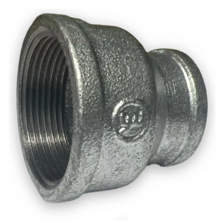 Reduccion Galvanizada 2 X 1 1/4 Pulgadas - HSC Sistemas Hidricos SpA