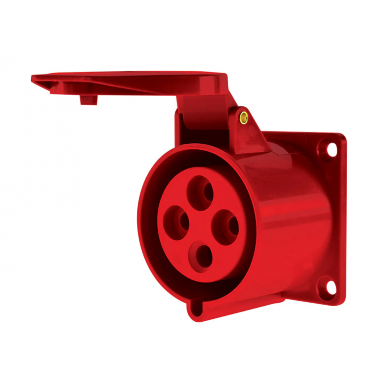 Enchufe Hembra Embutida 16a 3p+t 380v Ip44 - HSC Sistemas Hidricos SpA