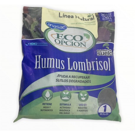 TIERRA HUMUS 1 KG - HSC Sistemas Hidricos SpA