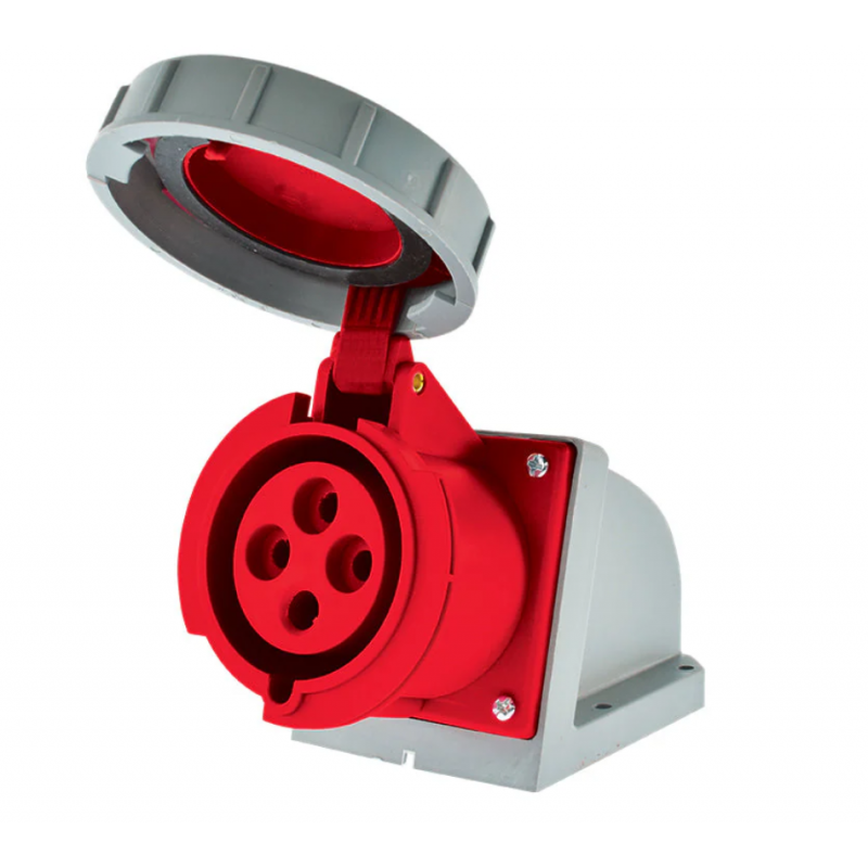 Enchufe Hembra Sobrepuesta 32a 3p+t 380v Ip67 - HSC Sistemas Hidricos SpA