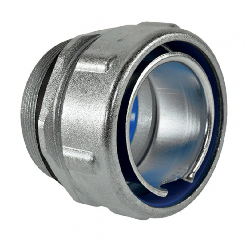 Conector Metálico Recto 63mm - HSC Sistemas Hidricos SpA