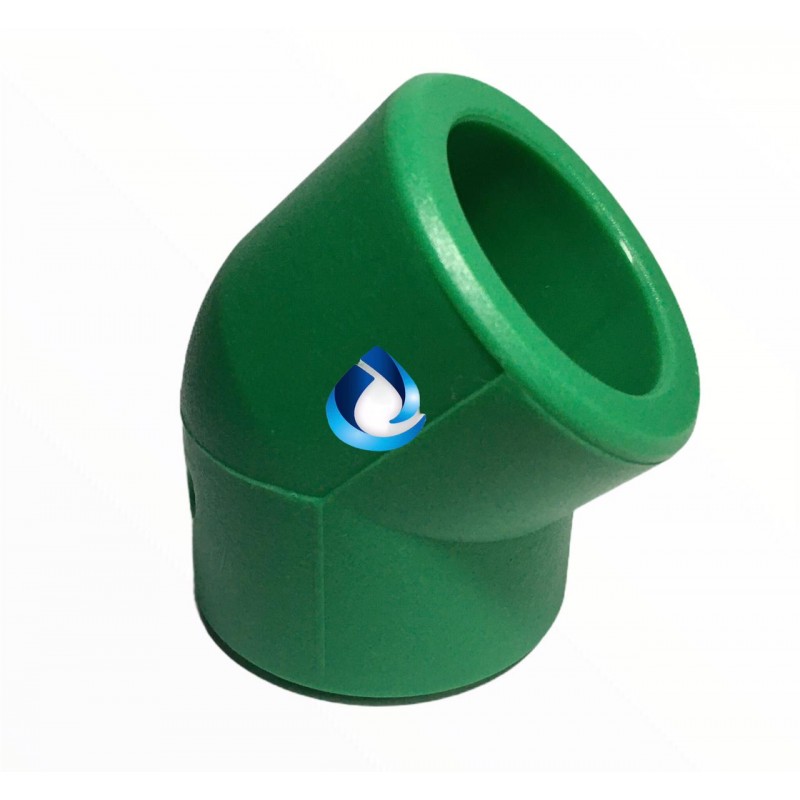 CODO 25MM 45 GRADOS PPR - HSC Sistemas Hidricos SpA