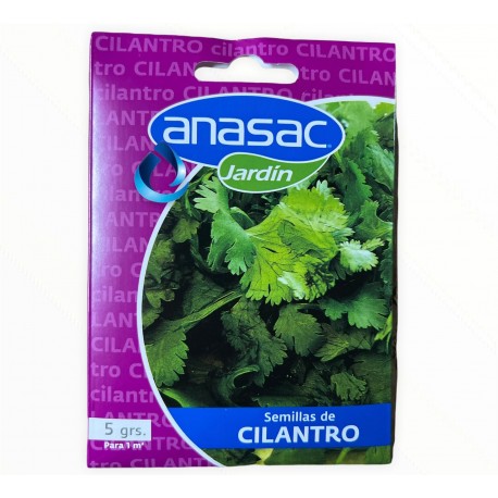 SEMILLA CILANTRO 5GR - HSC Sistemas Hidricos SpA